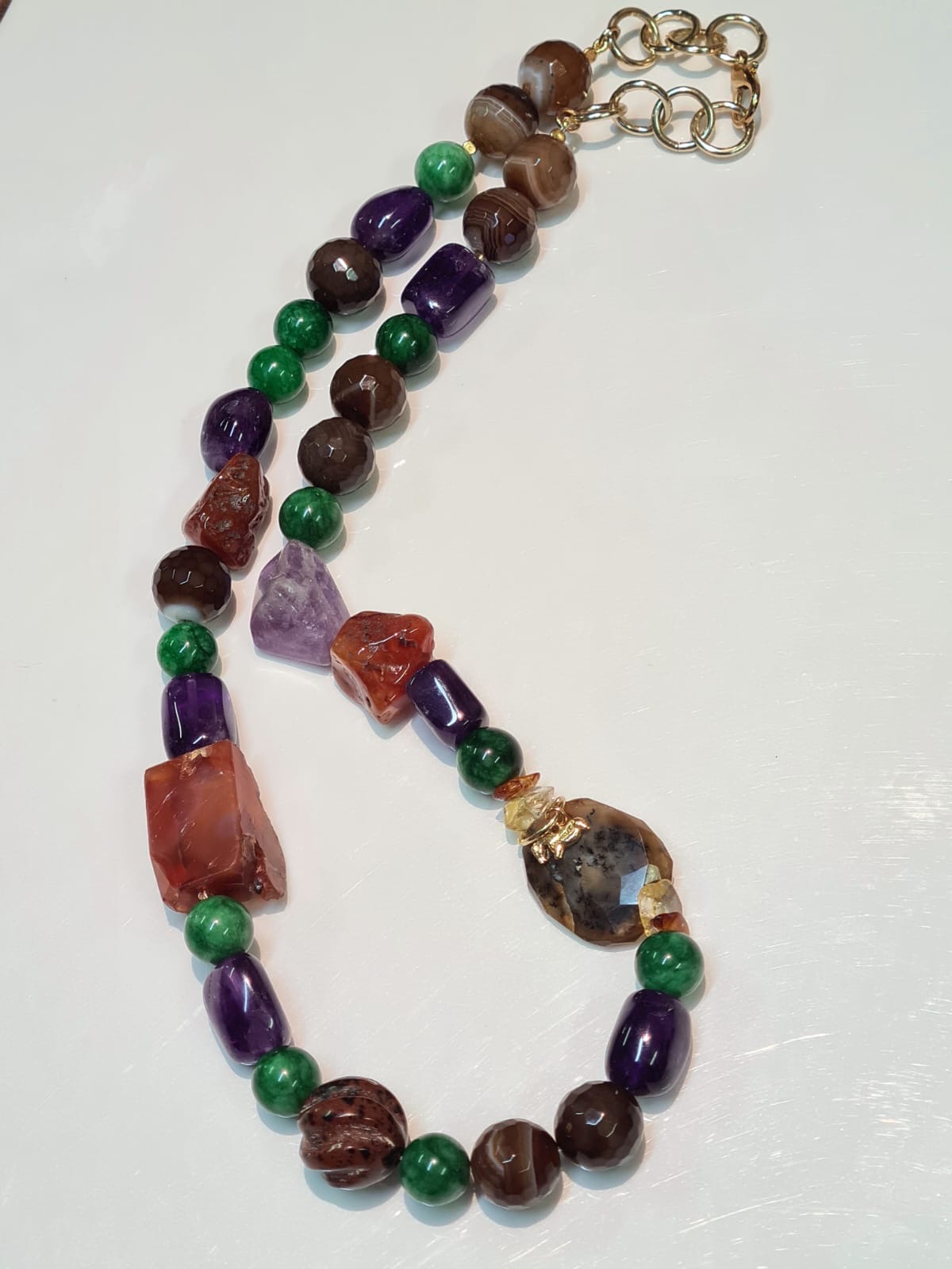 Collana con Pietre Naturali - Gioielli dalla Terra